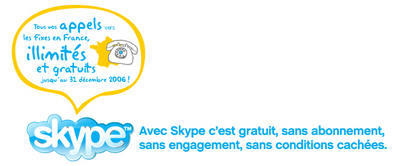 « SkypeOut » gratuit … | Le blog de Xavier