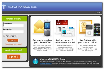 « my.funambol.com » : la solution de synchronisation universelle … | Le ...